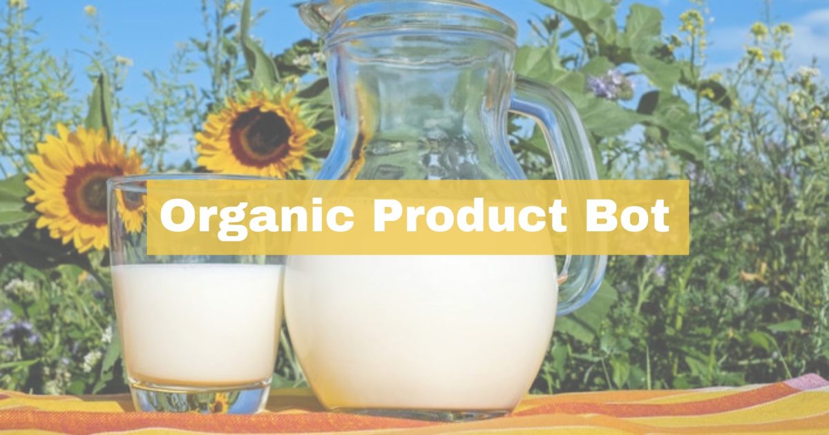 Products-Organic Products Bot – IntelliTicks – AI-Powered Live Chat for ...